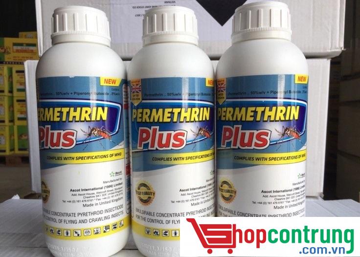 Permethrin Plus 50 EC thuốc diệt muỗi/ diệt côn trùng HIỆU QUẢ