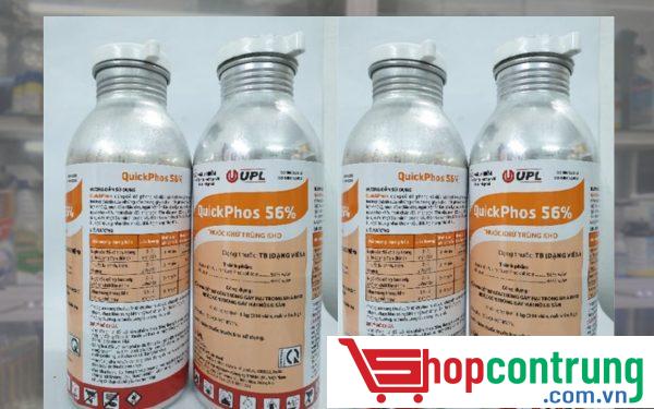 Hướng dẫn sử dụng thuốc Quickphos 56% - Thuốc diệt mọt nông sản