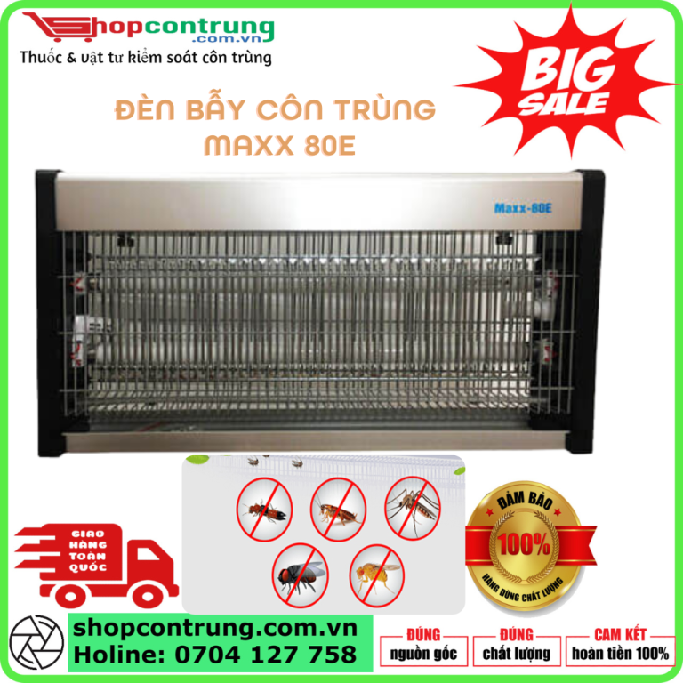 Đèn bắt côn trùng KTP 30W/ Đèn diệt côn trùng KTP 30W